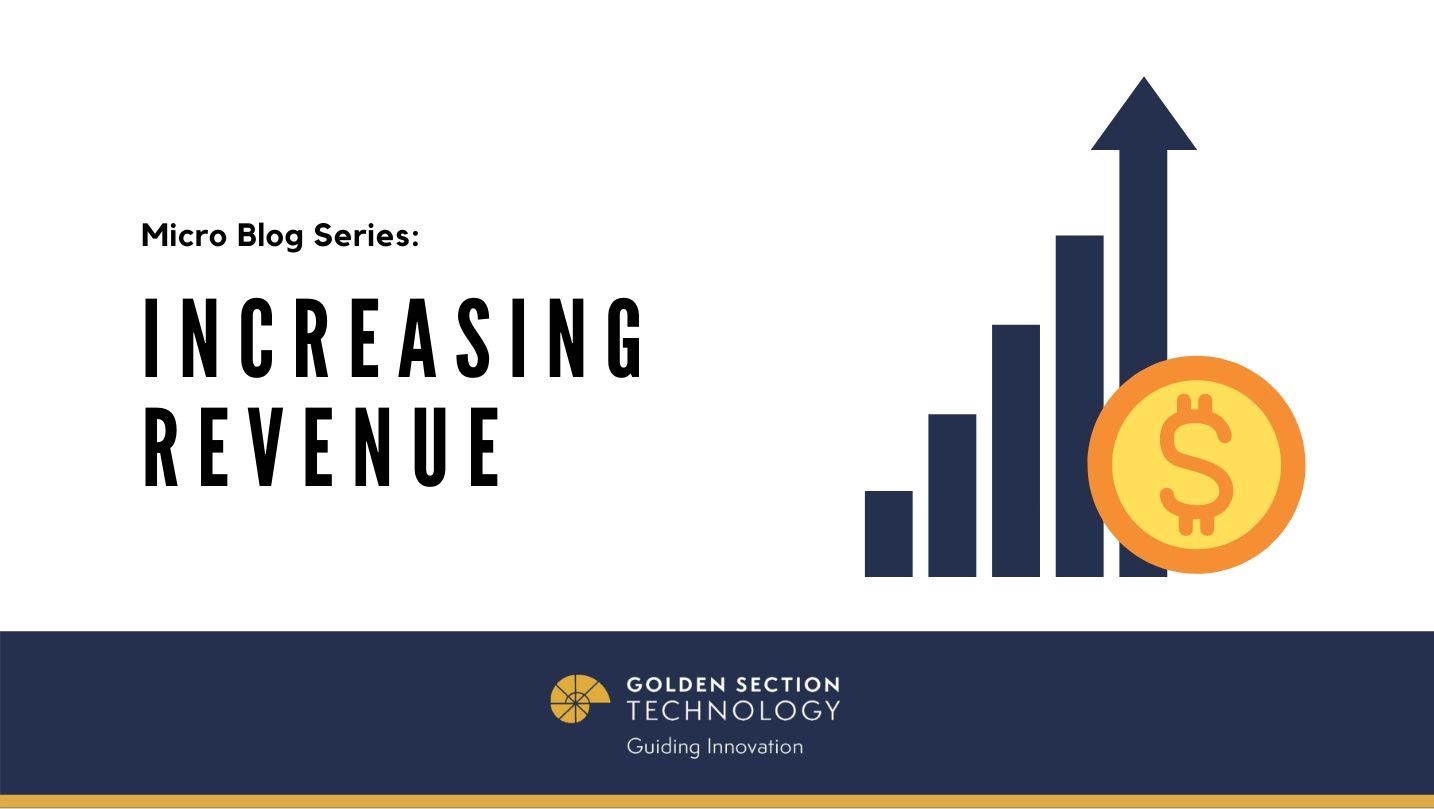 Micro Blog: Increasing Revenue Week 1