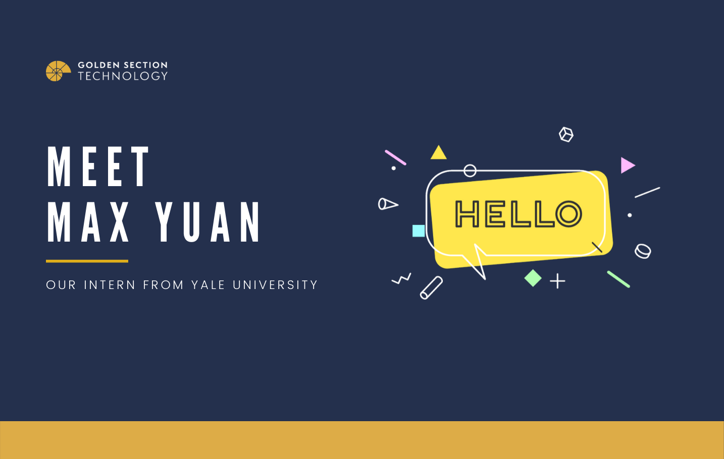 Meet the Intern- Max Yuan